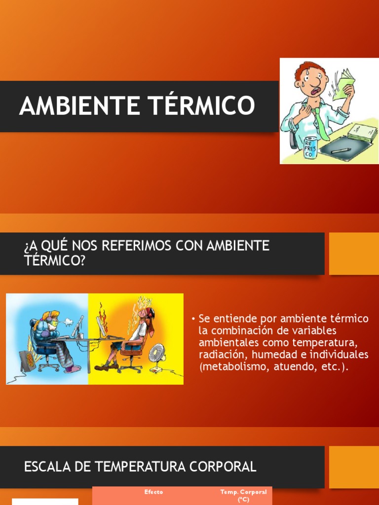 Ambiente Termico | PDF | Humedad | Evaporación