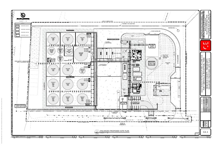 Enlarged Proposed Site Plan: SCALE: 1" 0 30' 60' 30' | PDF | Asphalt ...