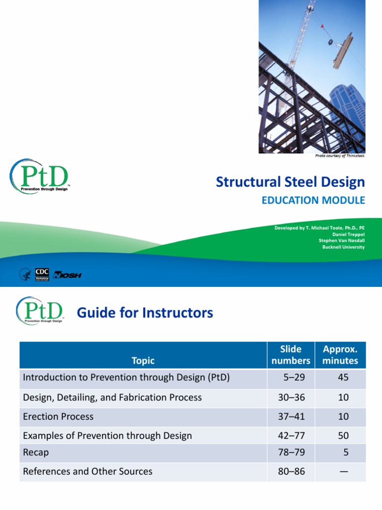 Structural Steel PTD Module | PDF | Personal Protective Equipment ...