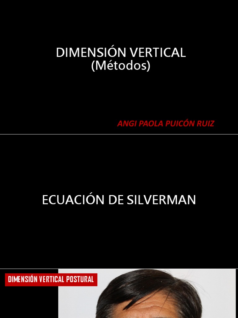 Dimensión Vertical Entrega1 | PDF