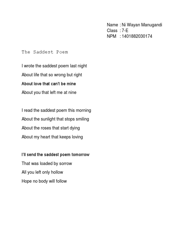 Poem Semantic | PDF