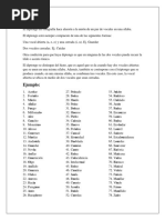 Palabras en español con "cc" | PDF