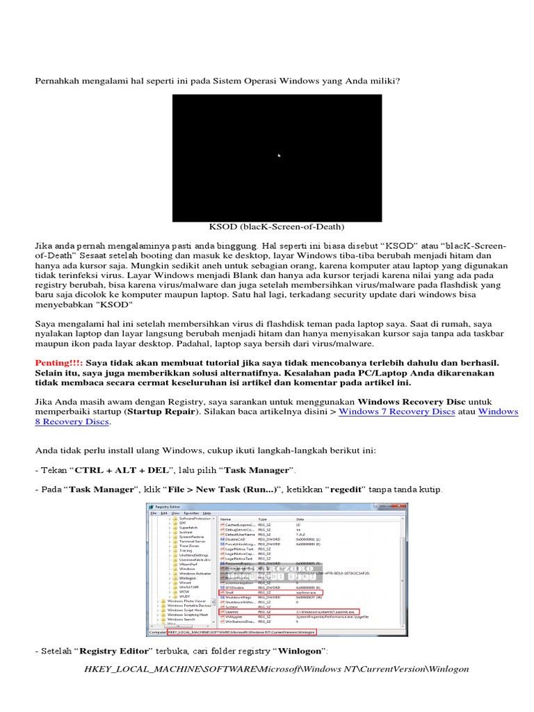 Blank Screen | PDF