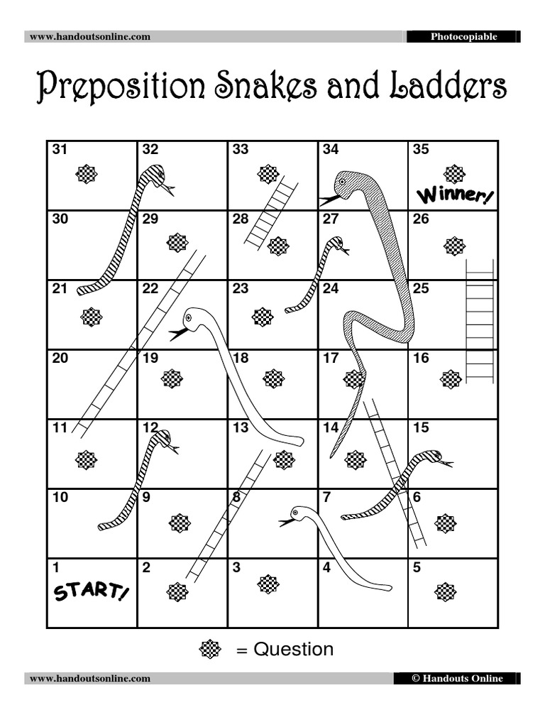 Prepositions - Game 5 Keping | PDF | Further Education | Teaching And ...