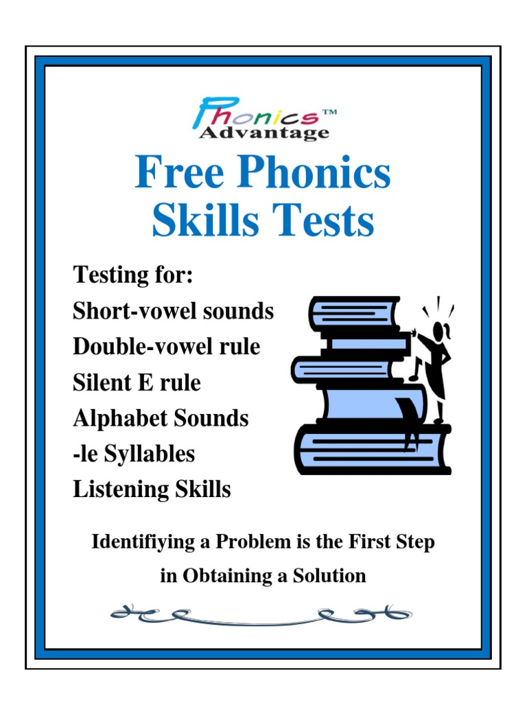 Free Phonics Skills Test by Phonics Advantage | PDF | Phonics | Alphabet