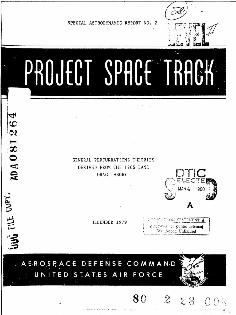 Astrodynamic Drag Theory Overview | PDF | Physics | Physical Sciences