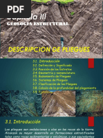 Clasificacion de Los Pliegues Geologicos | PDF | Geología | Geometría
