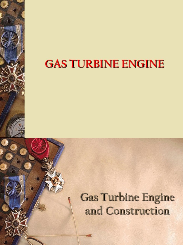 Gas Turbine Engine | PDF | Gas Compressor | Gas Turbine
