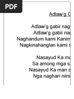 Daygon Ta Ang Ginoo | PDF