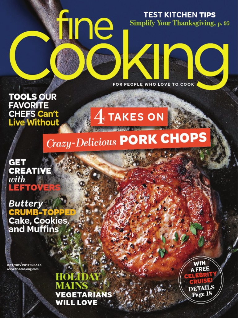 06 - Fine Cooking - Oct Nov 2017 | PDF | Cookware And Bakeware | Food ...