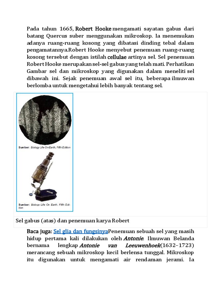 Sejarah Dan Teori Sel Pdf