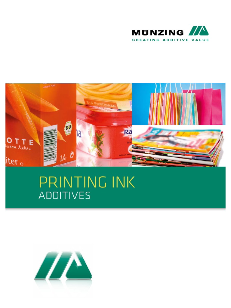 Printing Ink Additives[1] | Wax | Ink