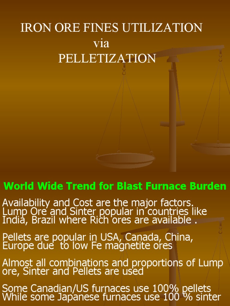 Iron Ore Pelletization | PDF | Iron Ore | Transition Metals