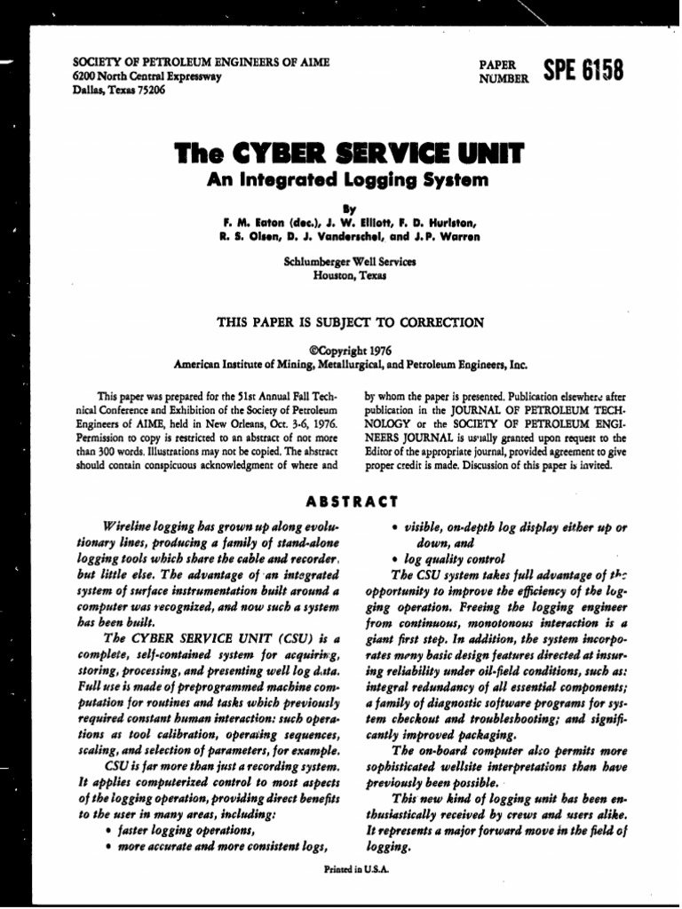 An Integrated: Logging System | Download Free PDF | Reliability ...