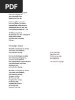 Nais Ko Lyrics | PDF