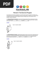 Throwers Ten Exercise Program | PDF | Anatomical Terms Of Motion | Elbow