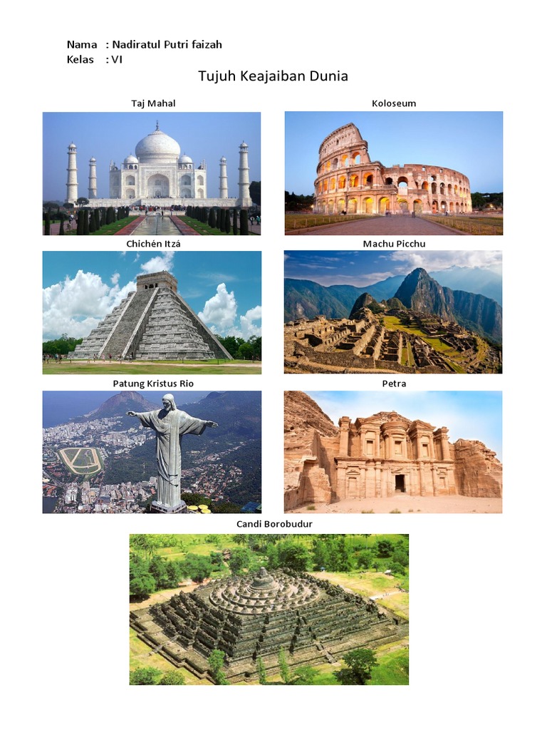7 Keajaiban Dunia | PDF