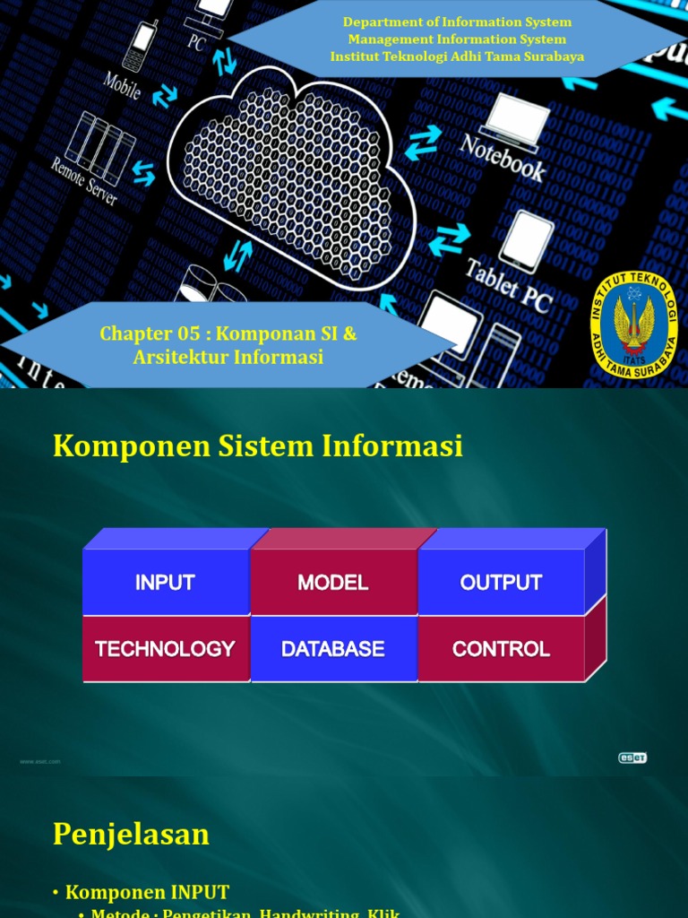 Arsitektur Informasi Dan Komponen SI | PDF