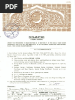 Zakat Declaration Form CZ 50 | PDF | Securities (Finance) | Banks