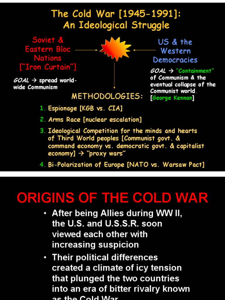 Cold War Ideological Struggle | PDF | Containment | Cold War