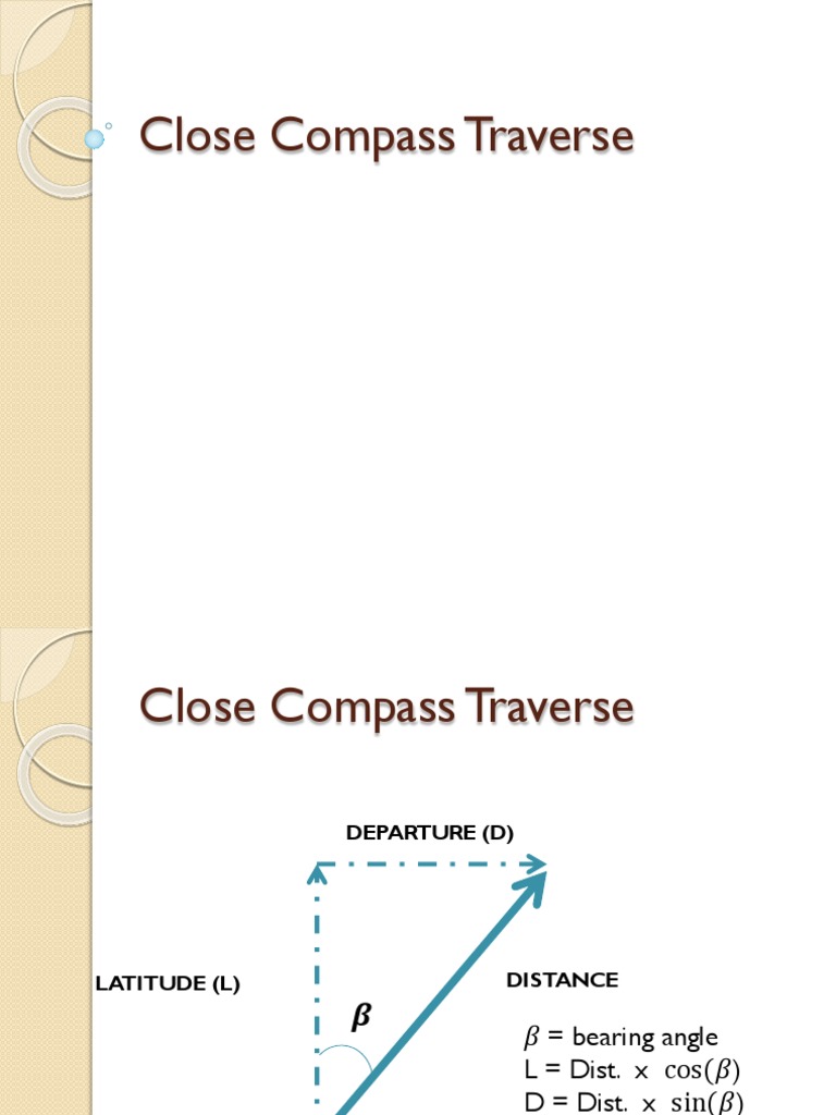 Close Compass Traverse | PDF