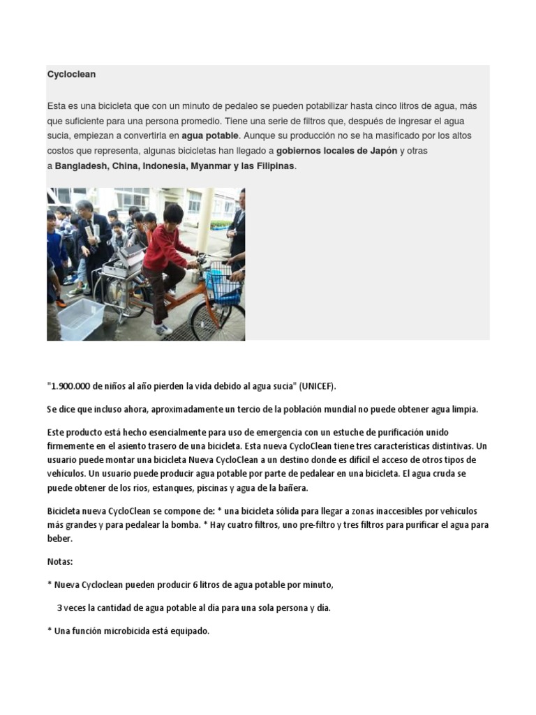 Cyclo Clean | PDF
