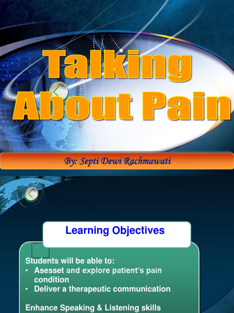 Talking About Pain | PDF | Pain | Medicine