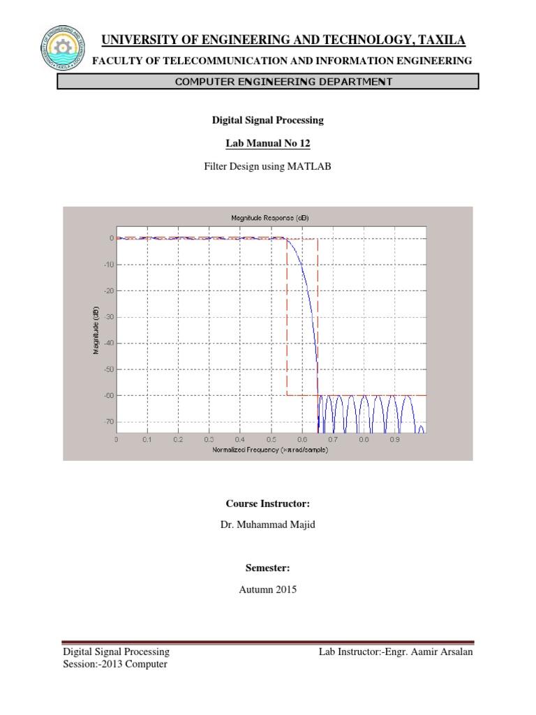Discrete Time Signal Processing 2ed Oppenheim | PDF | Filter (Signal ...