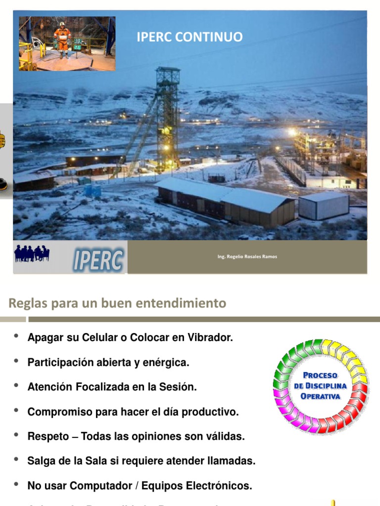 Iperc Continuo | PDF | Minería | Riesgo