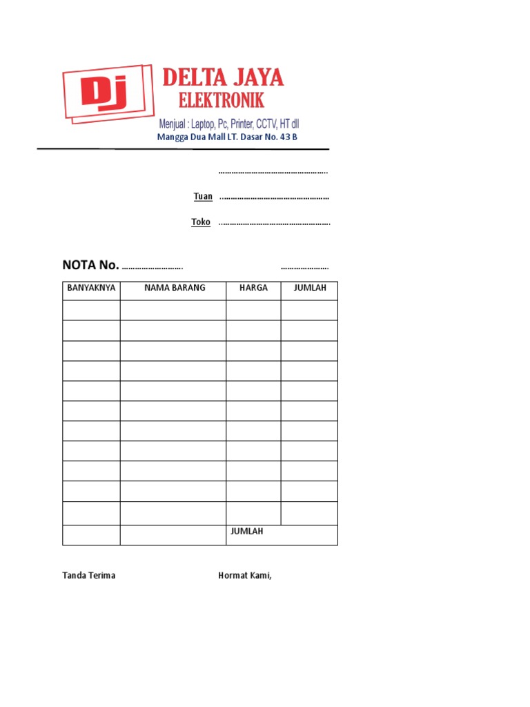 Bon | PDF | Hukum | Griya & Taman