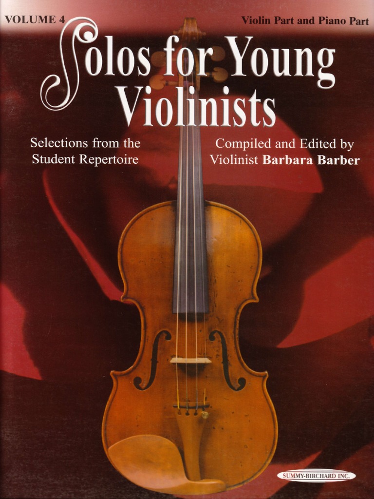 Barbara Barber Solos For Young Violinist 4 Violin | PDF | Violin | Viola