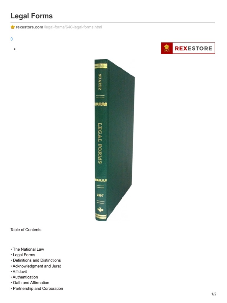 An Overview of Common Legal Forms and Documents: Definitions, Uses, and ...