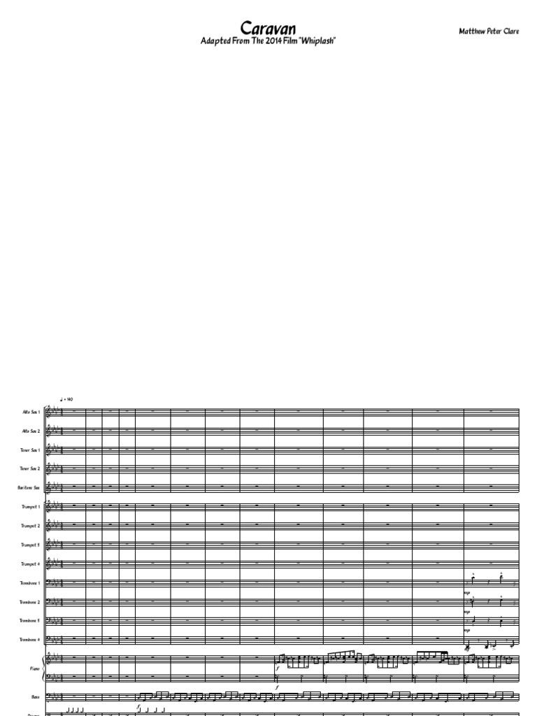 Caravan-Score and Parts | PDF