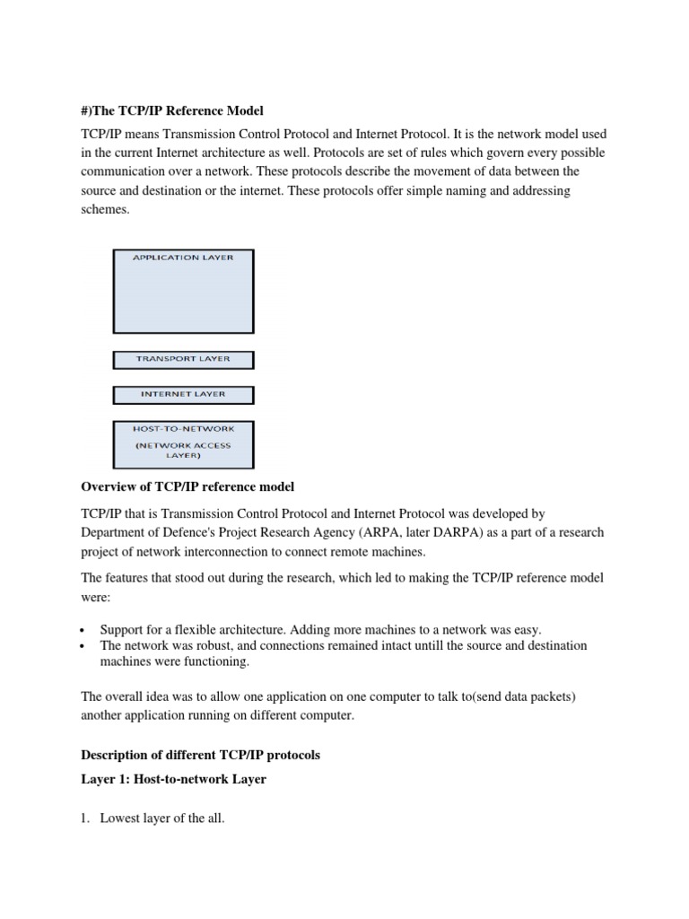 TCP Ip | Download Free PDF | Internet Protocol Suite | Internet Protocols