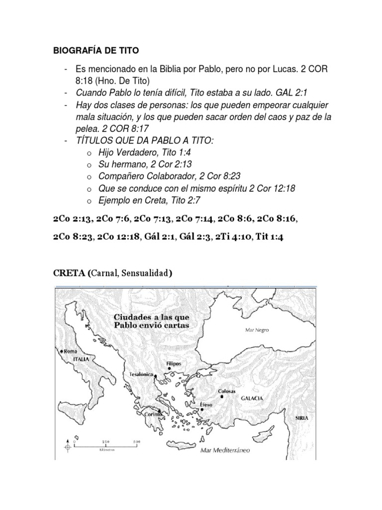 Tito | Pablo el apóstol | Personas | Free 30-day Trial | Scribd
