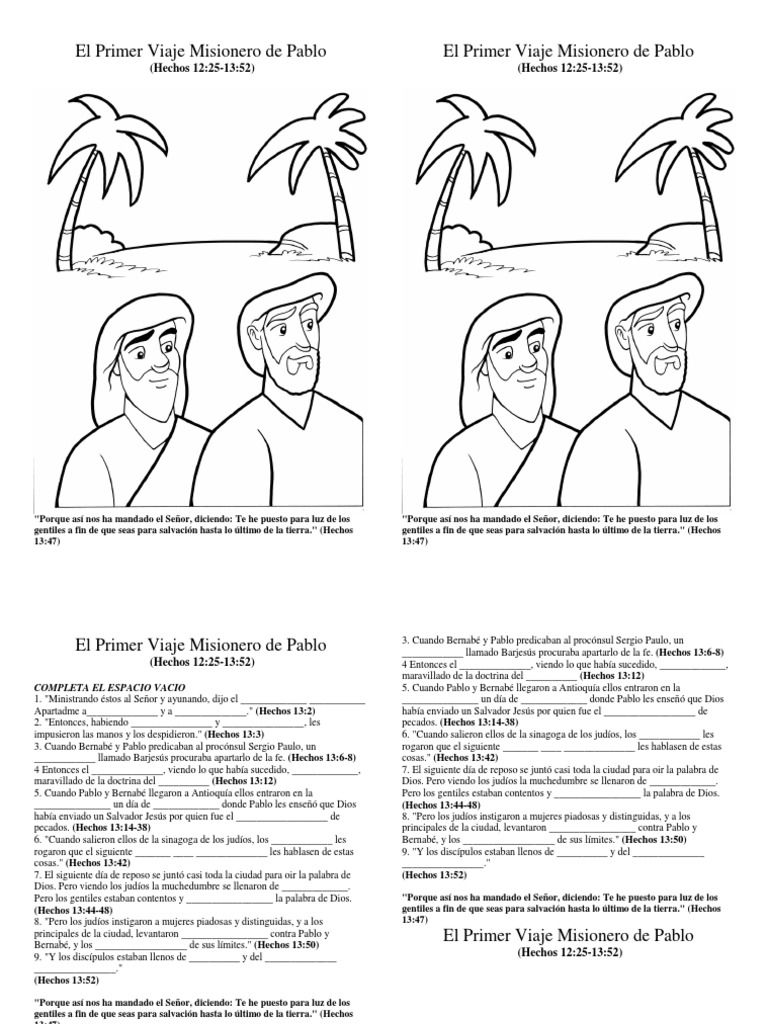 Clases Dominical | Bernabé | Pablo el apóstol