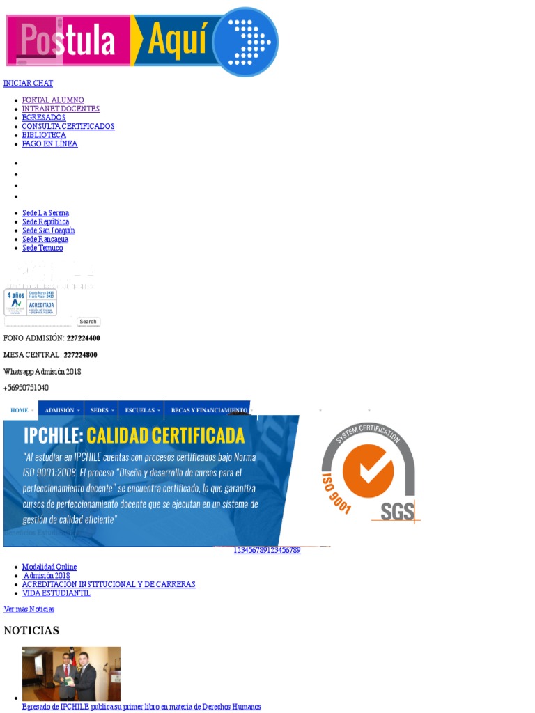 IPCHILE - Instituto Profesional de Chile | PDF | Red mundial | Internet ...