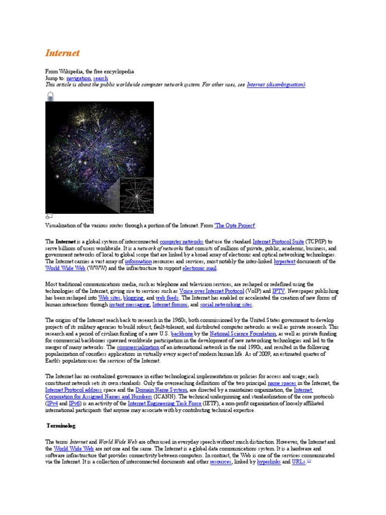 Internet | PDF | Internet | Internet & Web