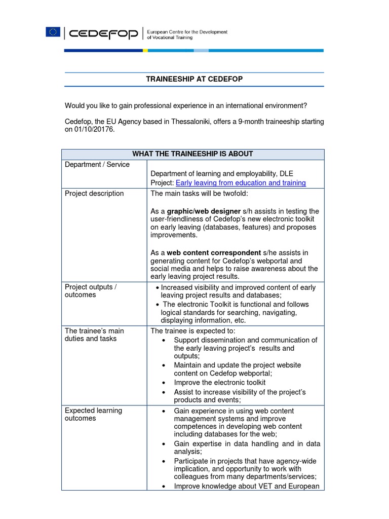 Flyer Dle Early Leaving 2017 | PDF | World Wide Web | Internet & Web