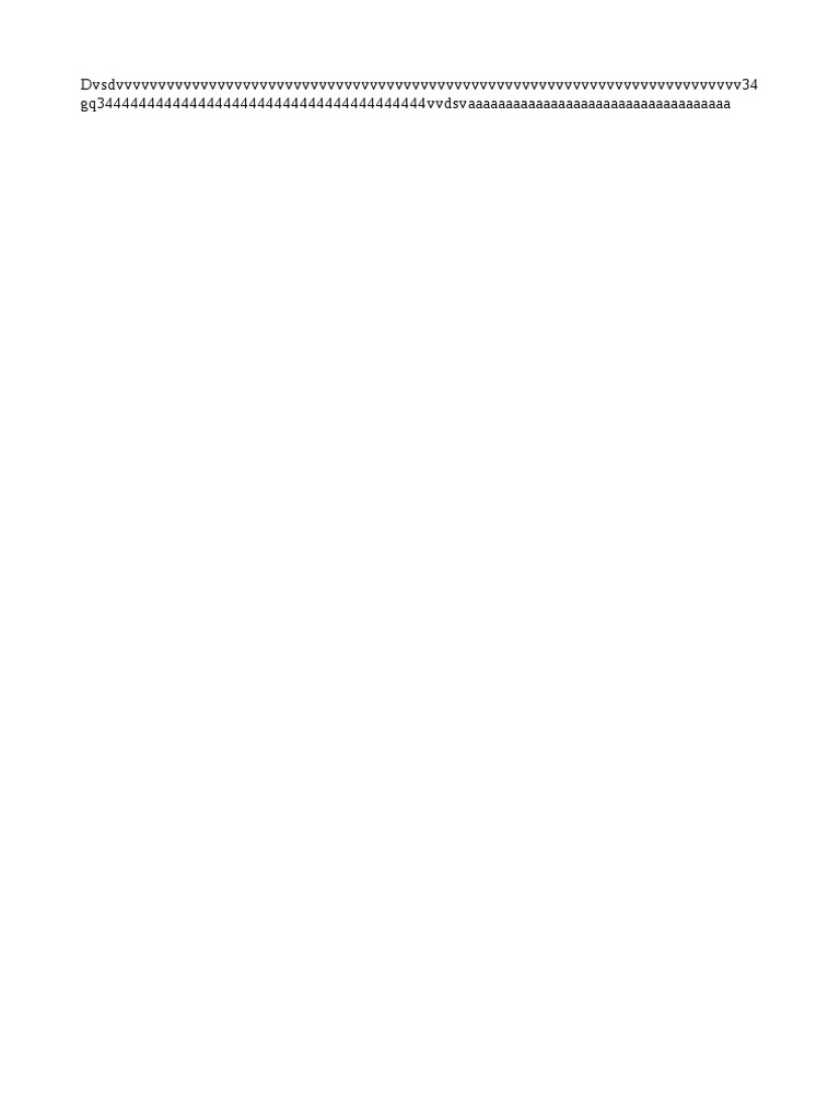 Unreadable Text Document | PDF