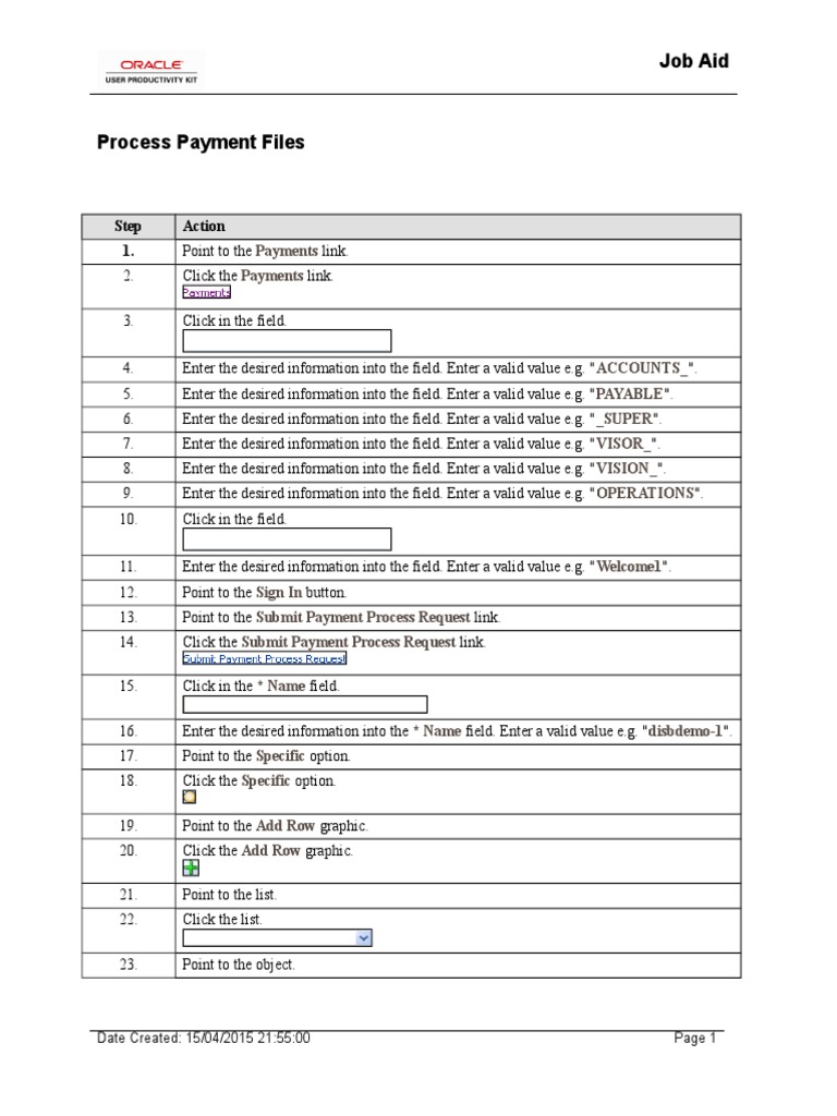 Process Payment Files | PDF | Résumé | Portable Document Format
