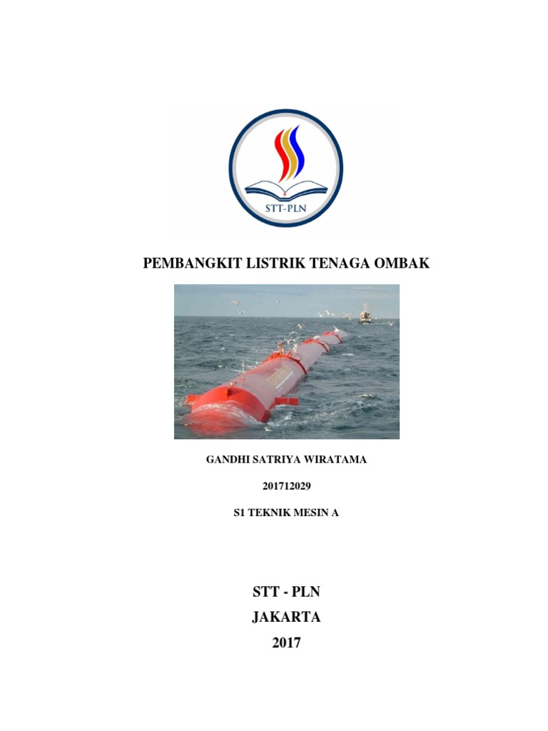 Pembangkit Listrik Tenaga Ombak | PDF