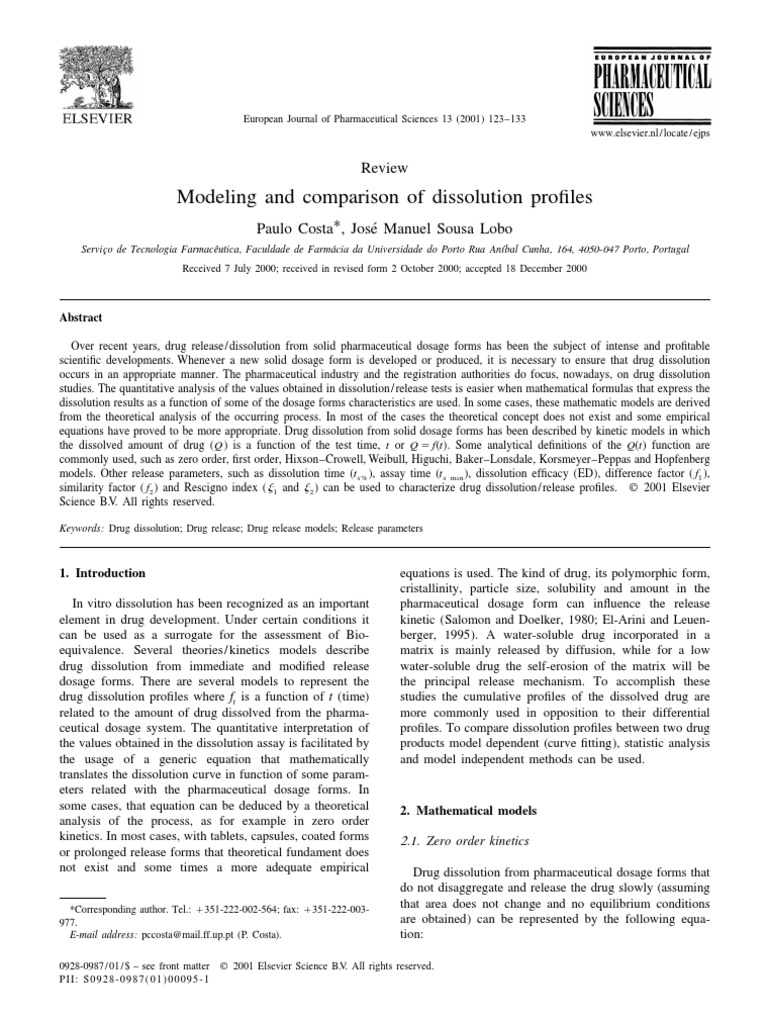 Dissolution | PDF | Solubility | Diffusion