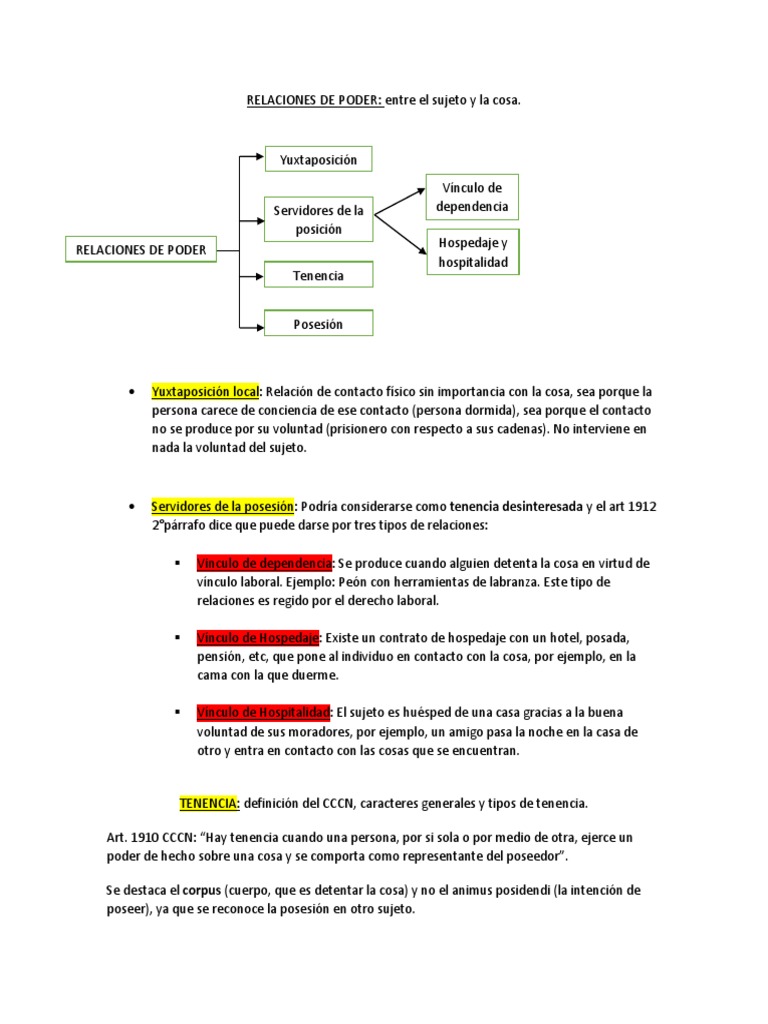 Relaciones de Poder | PDF | Posesión (Ley) | Principios éticos
