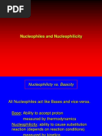 Nucleophile Strength Overview | PDF