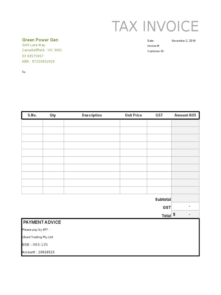 Panel Invoice 1546LECA | PDF