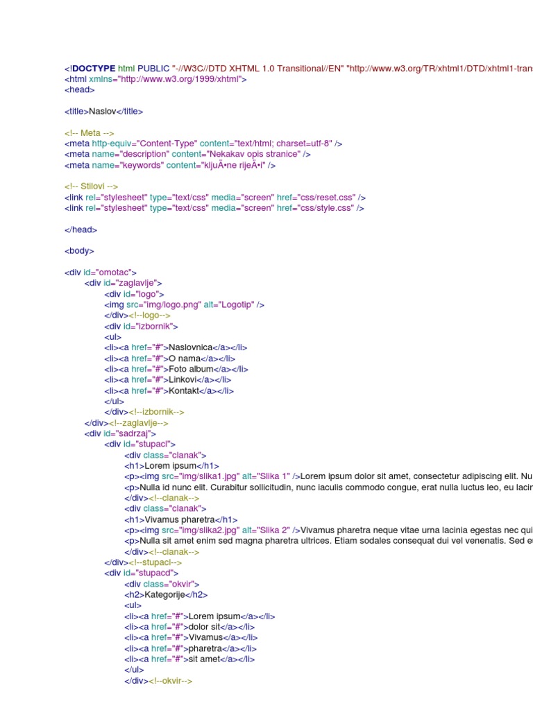 Homepage with articles and categories | PDF | Html | Data Serialization Formats
