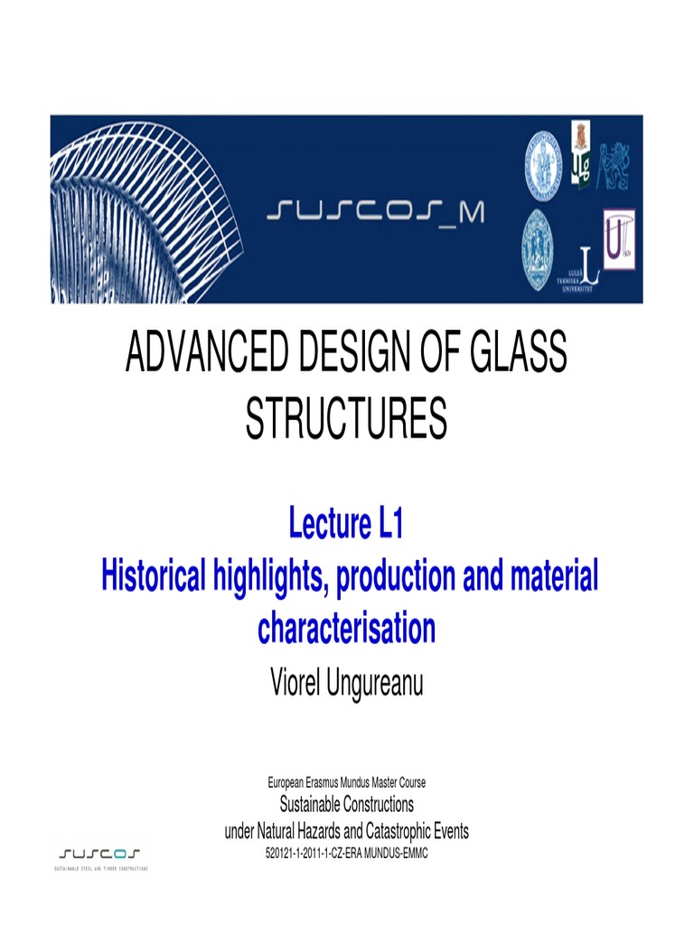Advanced Design of Glass | PDF | Glasses | Strength Of Materials