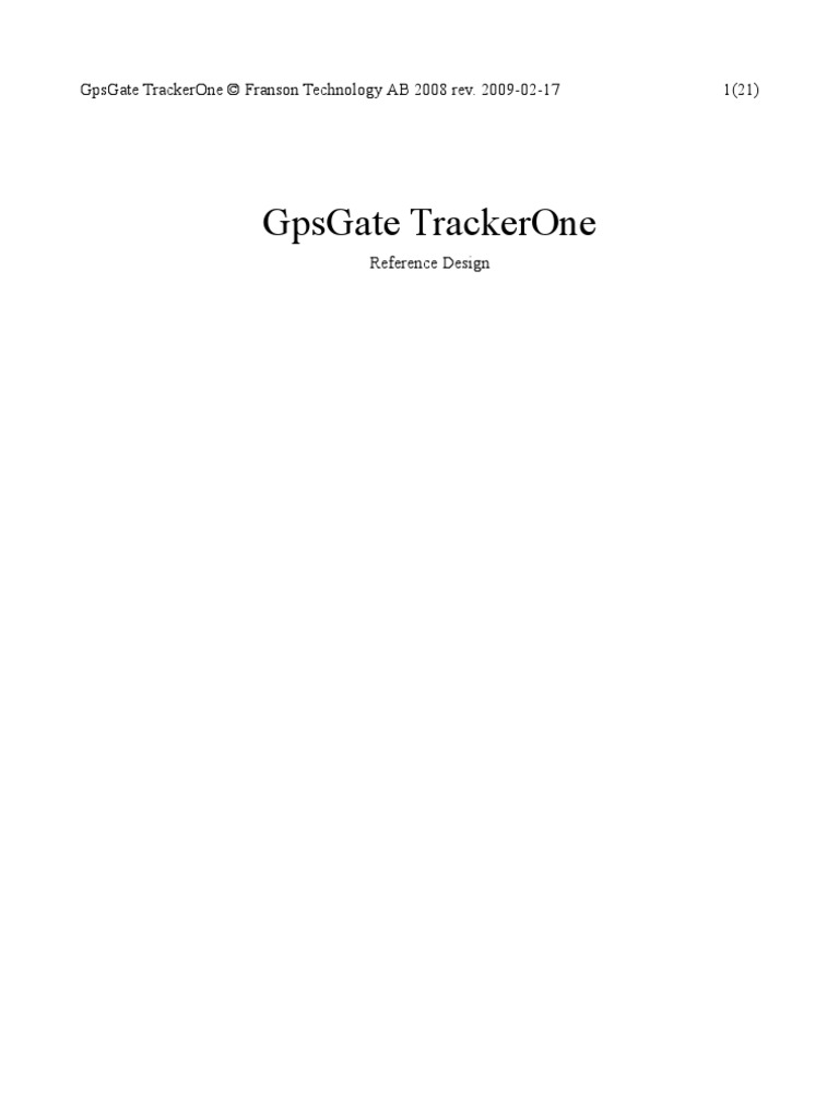 Gps Gate Tracker One | PDF | Transmission Control Protocol | Hypertext ...