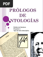 Ejemplos de Prólogos Literarios | PDF | Novelas | Cuentos